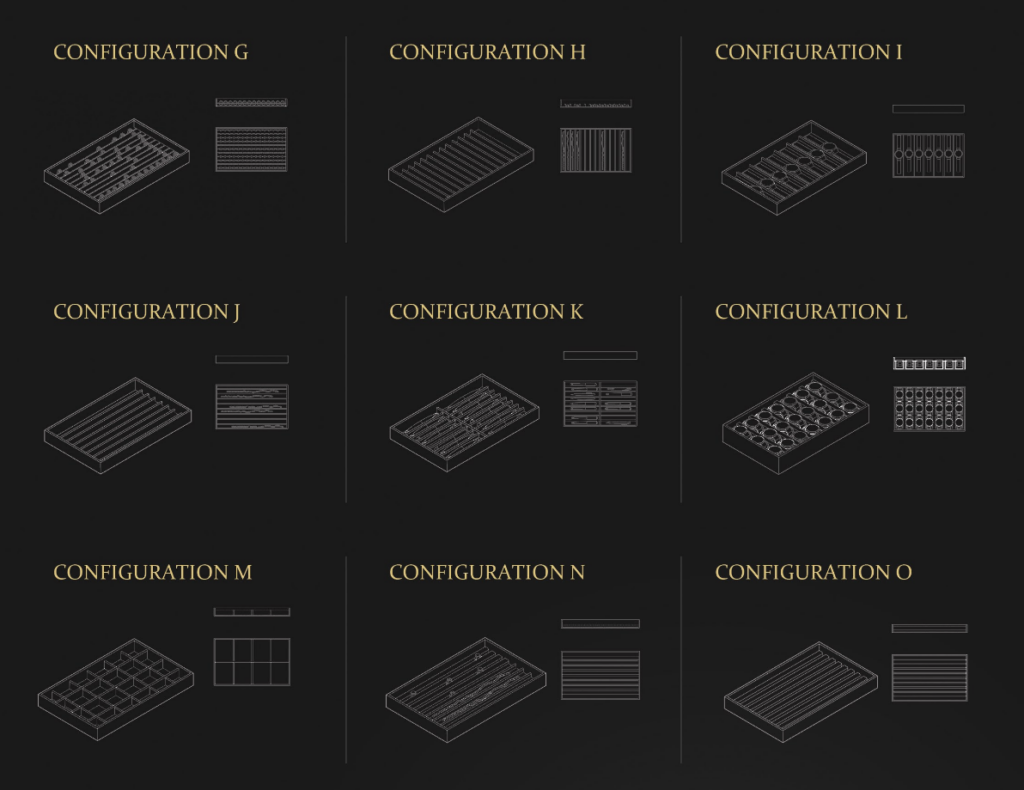 Drawer Layouts | Infinity Safes®